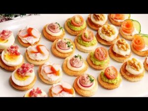 Como preparar canapés fríos y que no se ablanden - Balcon de Floreano